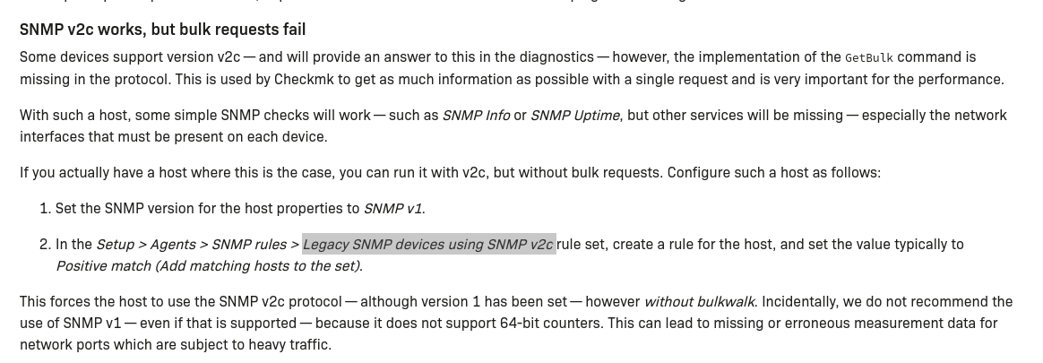Snmp problems with fortigate devices - Troubleshooting - Checkmk Community