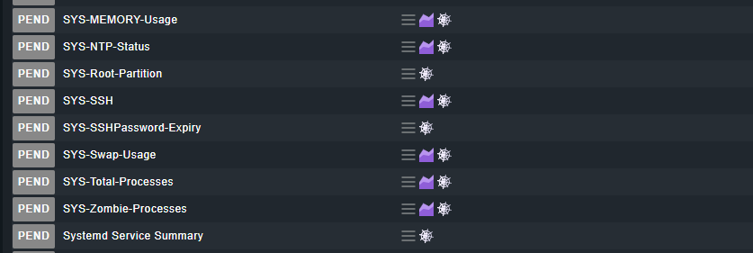 Monitoring status pending for checkmk raw edition - Troubleshooting ...